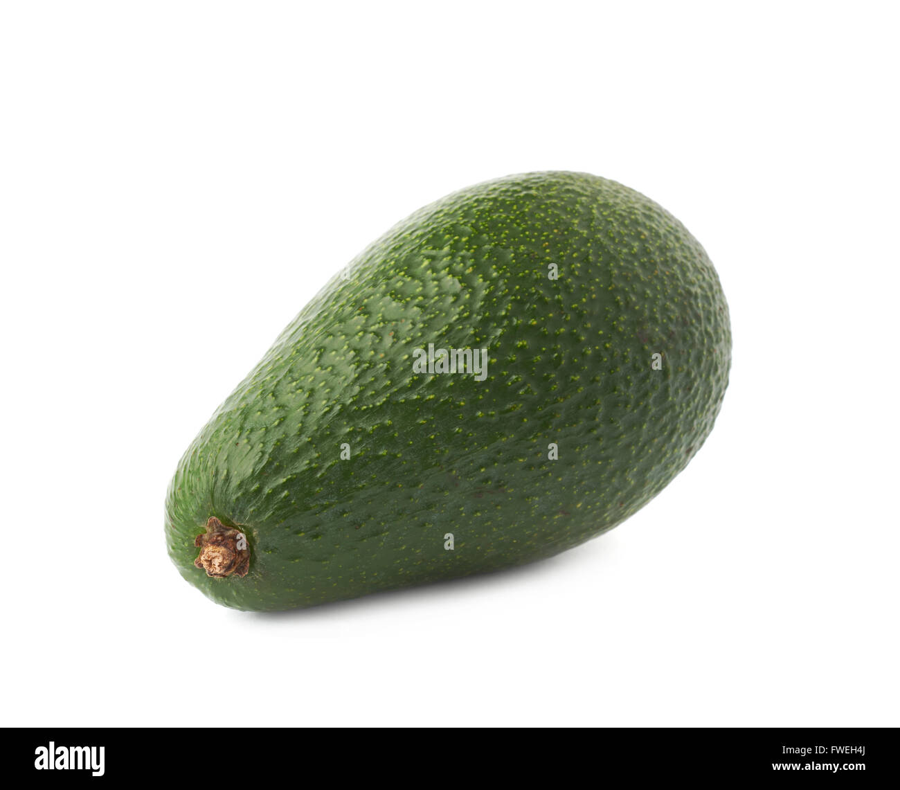 Single ripe avocado fruit isolated Stock Photo - Alamy