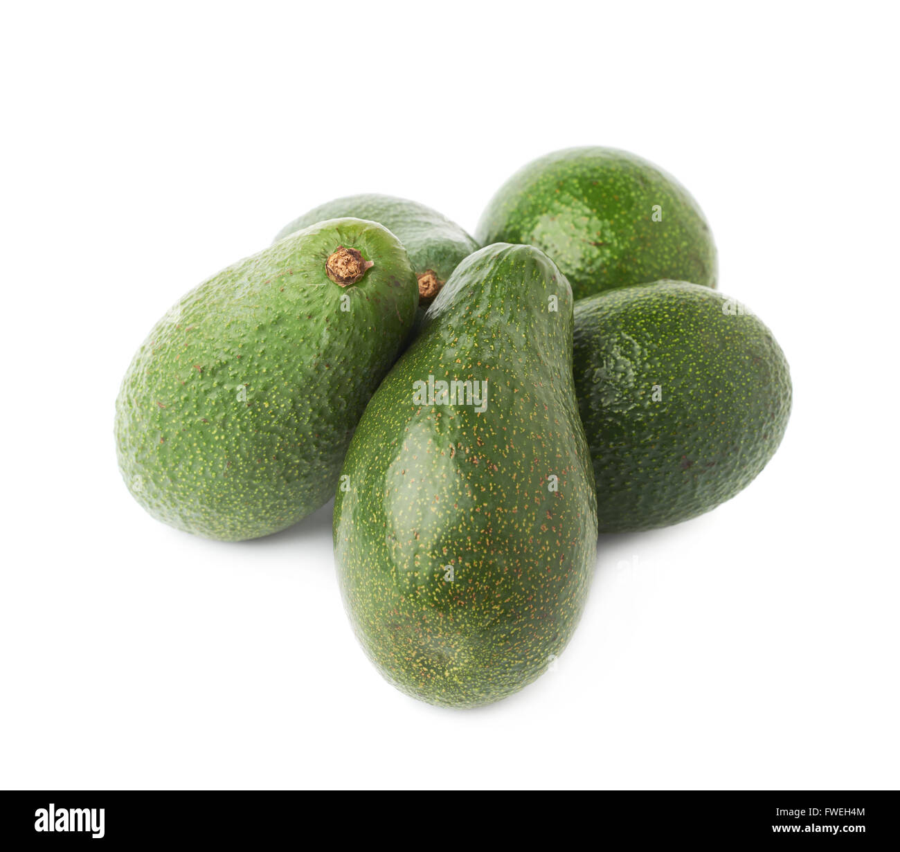 Green avocados composition isolated Stock Photo - Alamy