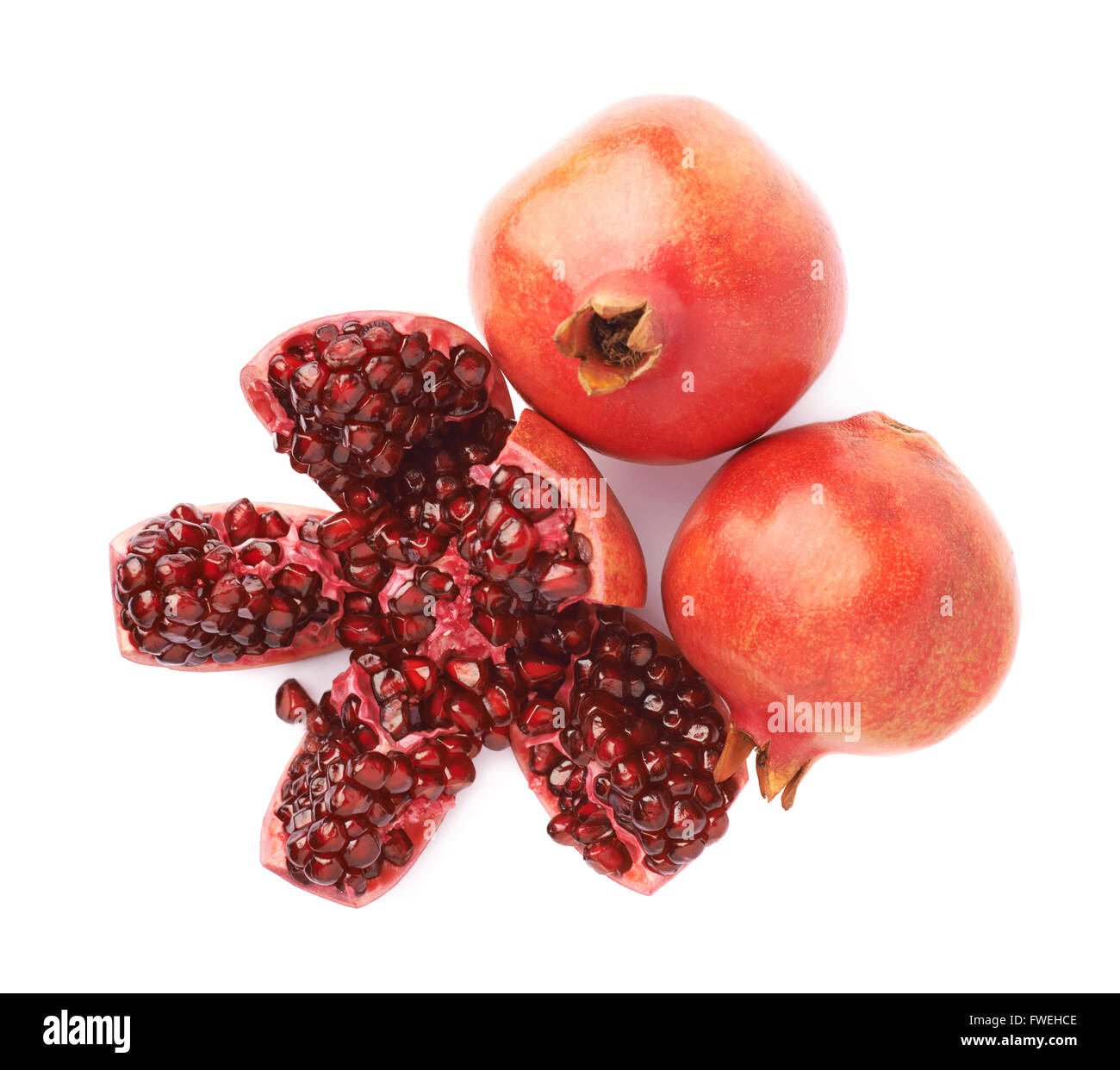 Split open fruit Cut Out Stock Images & Pictures - Alamy