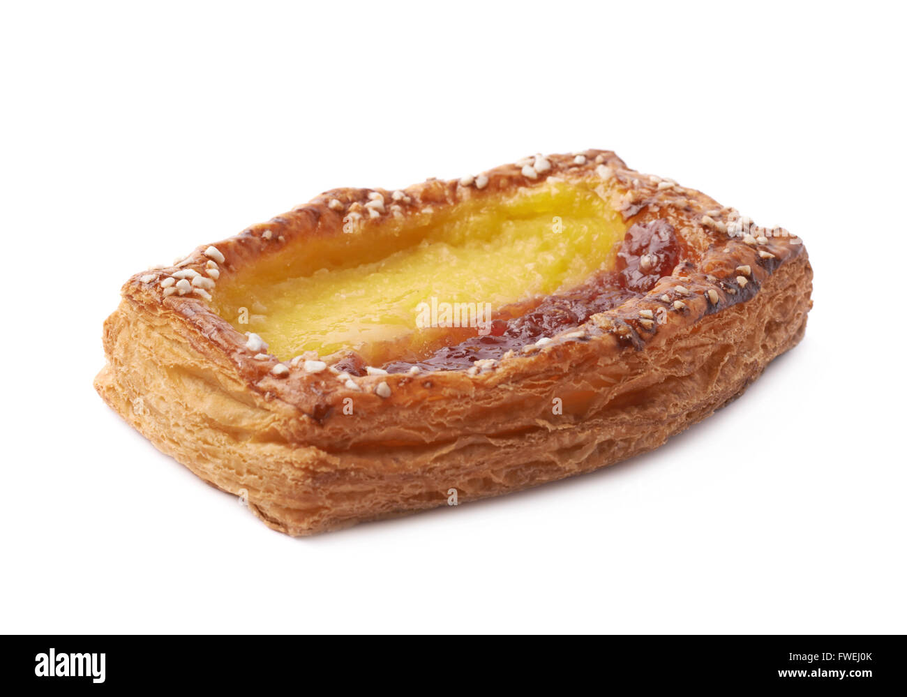 Sweet bread bun pastry isolated Stock Photo - Alamy