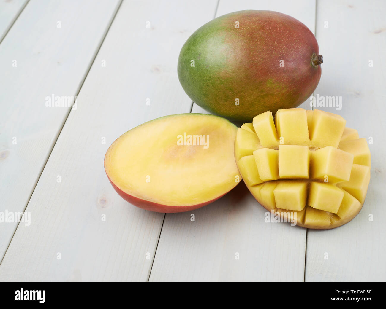 Mango fruit composition Stock Photo - Alamy