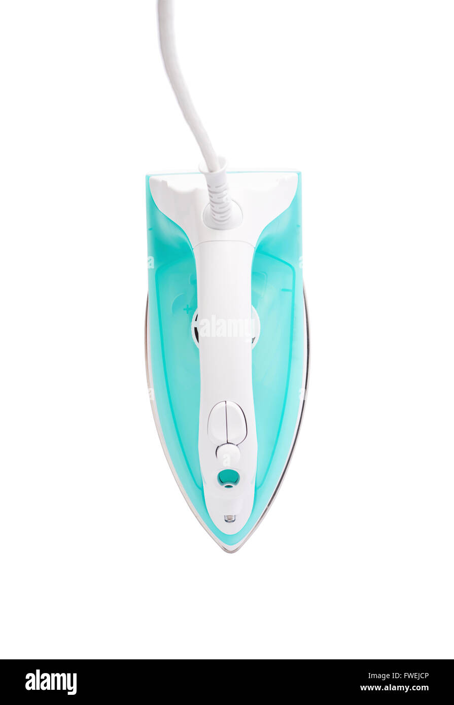 Iron isolated on a white background Stock Photo - Alamy