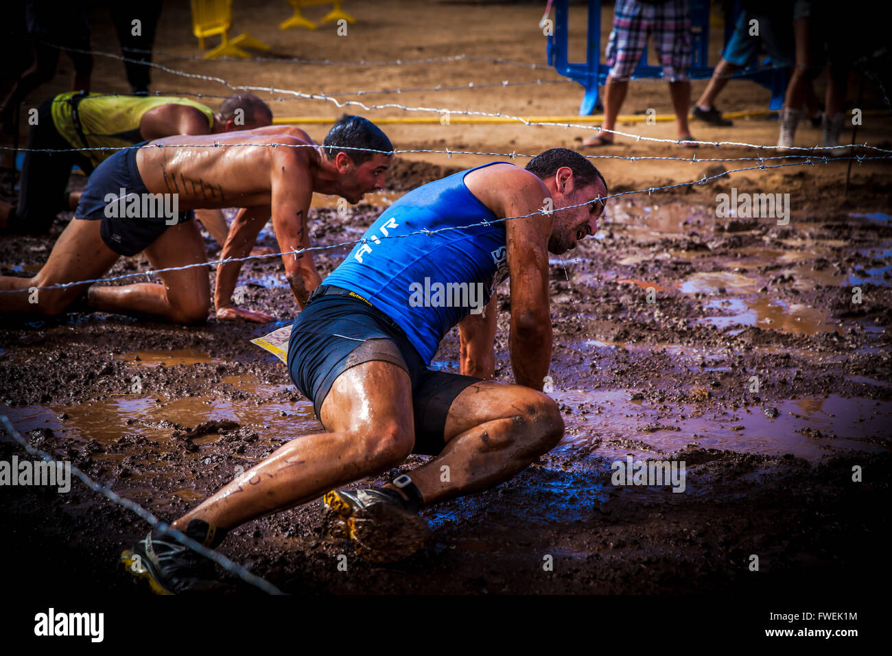 spartan race competition Stock Photo - Alamy