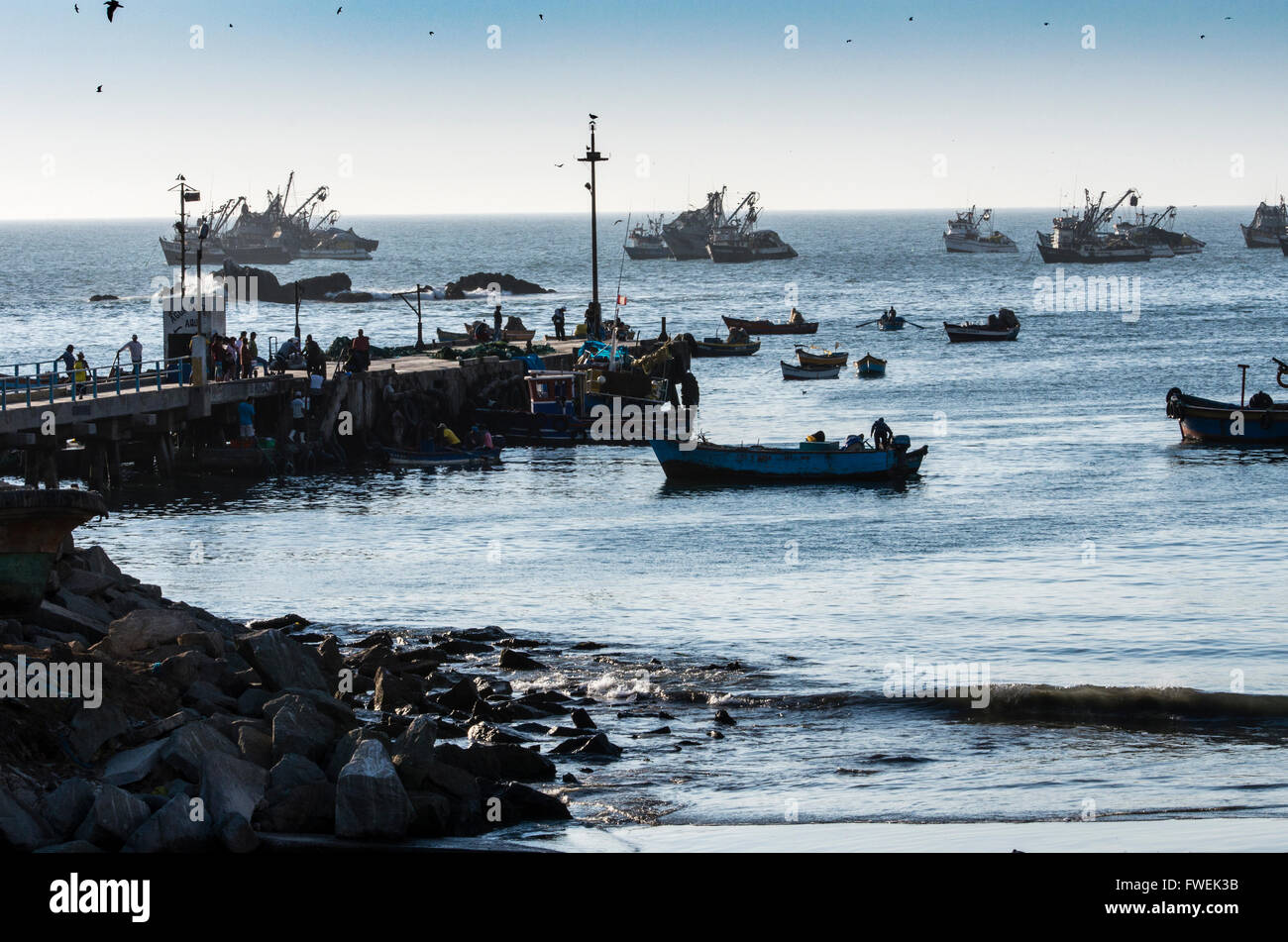 Huacho port hi-res stock photography and images - Alamy