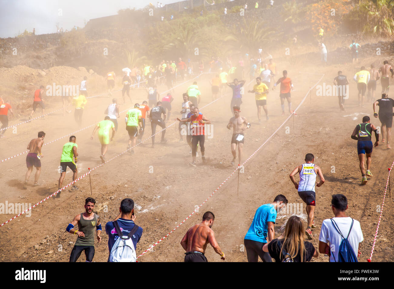 spartan race competition Stock Photo - Alamy