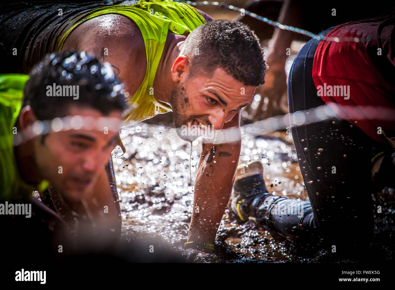 spartan race competition Stock Photo - Alamy