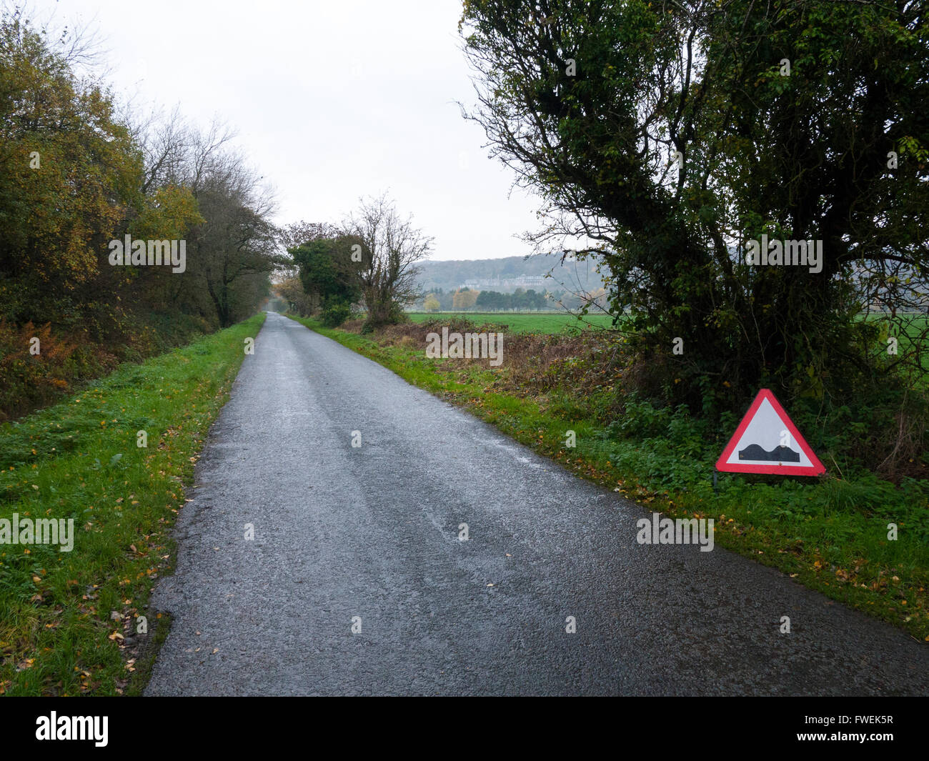 Beware bumps in road hi-res stock photography and images - Alamy
