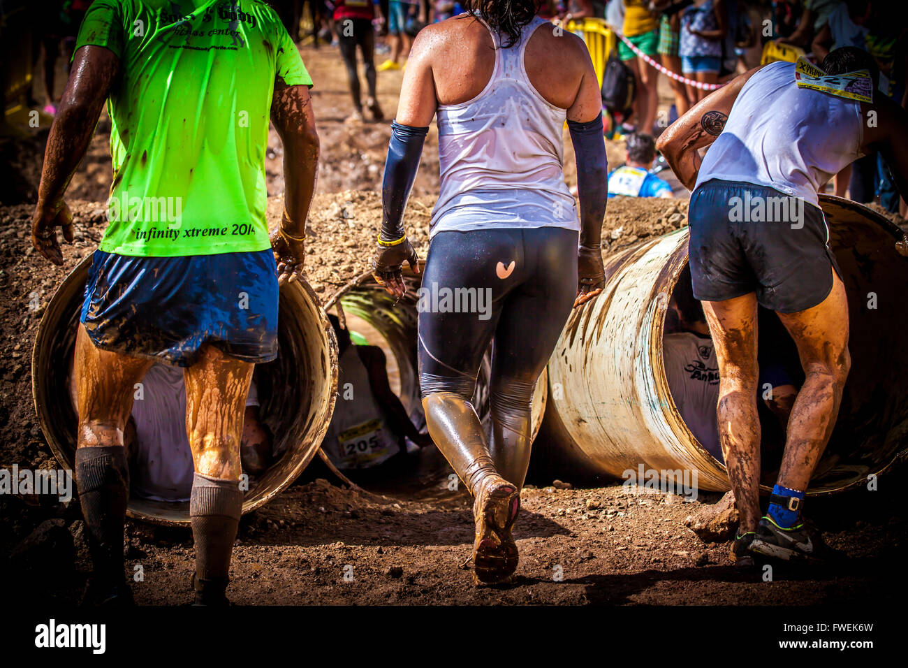 spartan race competition Stock Photo - Alamy