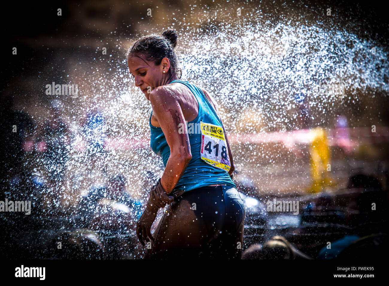 spartan race competition Stock Photo - Alamy
