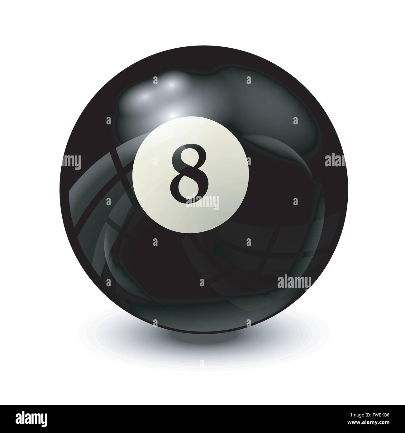 8 ball vector vectors hi-res stock photography and images - Alamy