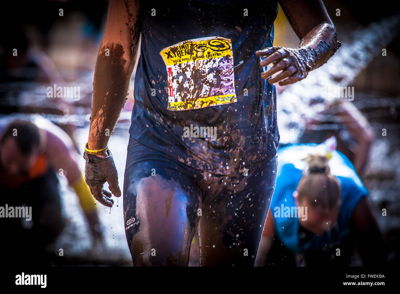 spartan race competition Stock Photo - Alamy