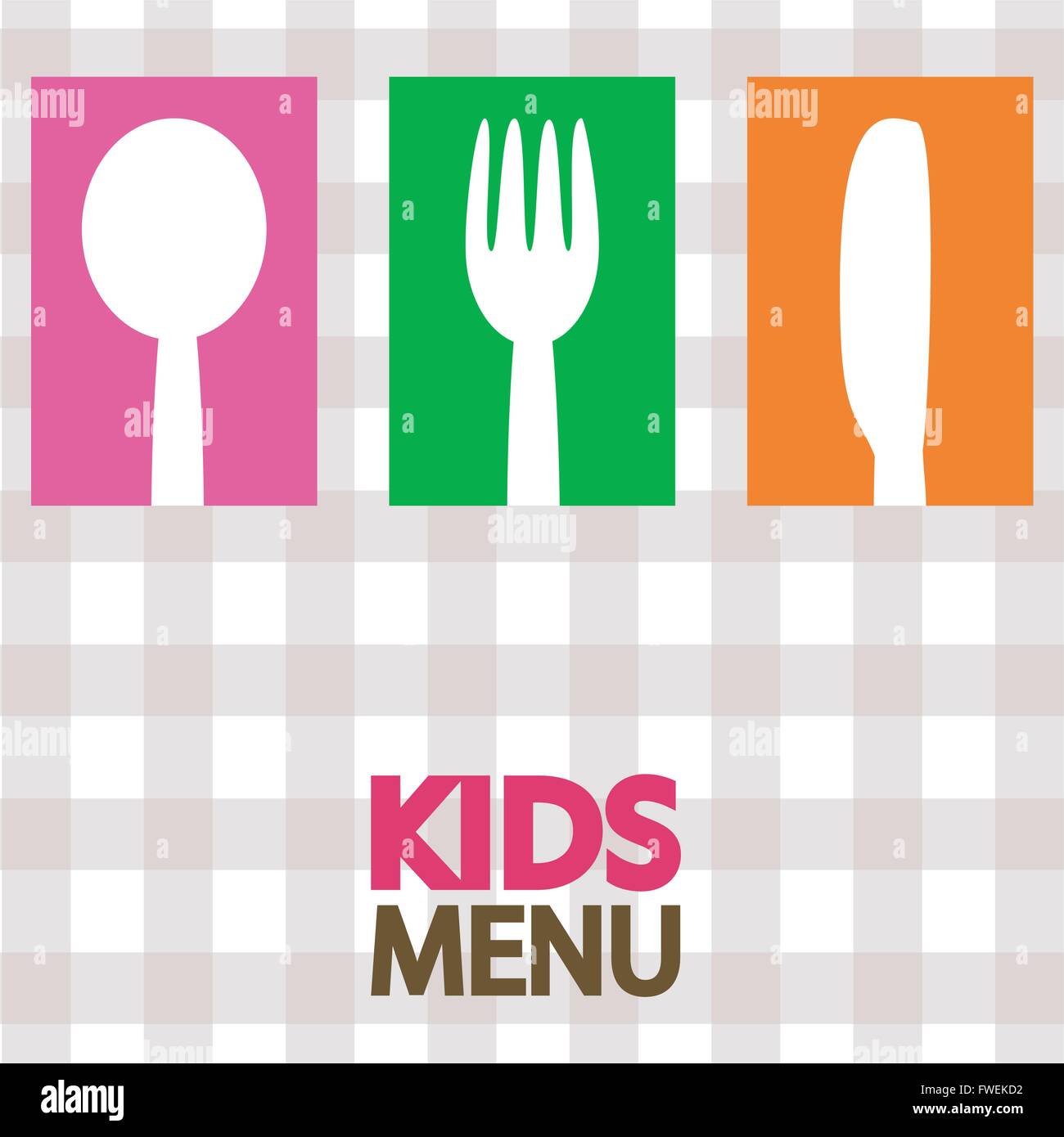kids menu background design illustration Stock Vector Image & Art - Alamy