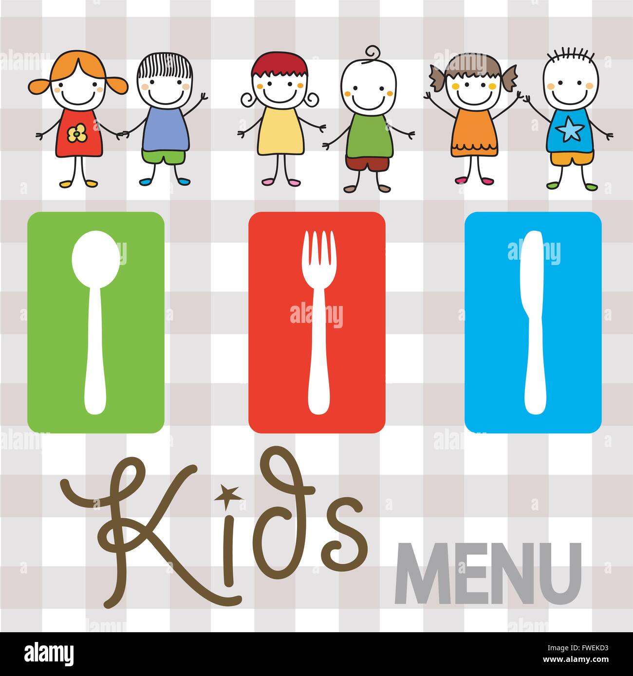 Kids Menu Clipart