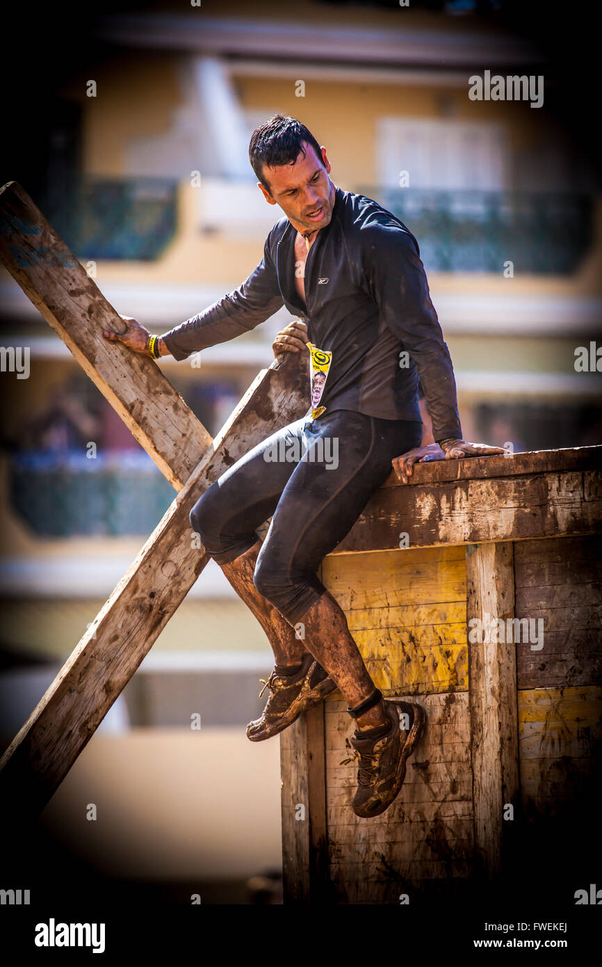 spartan race competition Stock Photo - Alamy