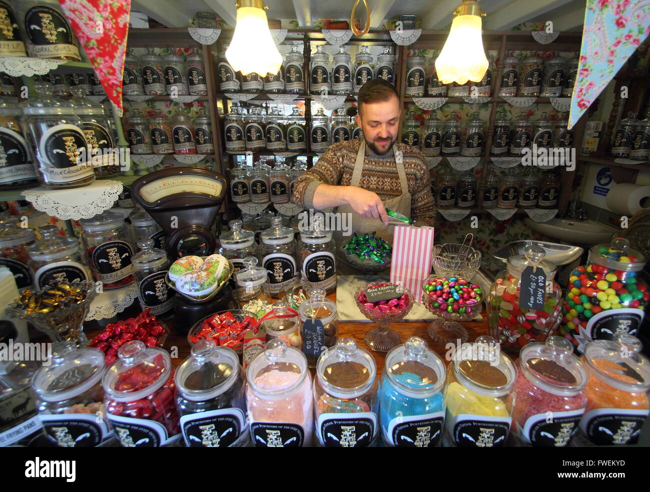 Purveyor of fine sweets hi-res stock photography and images - Alamy
