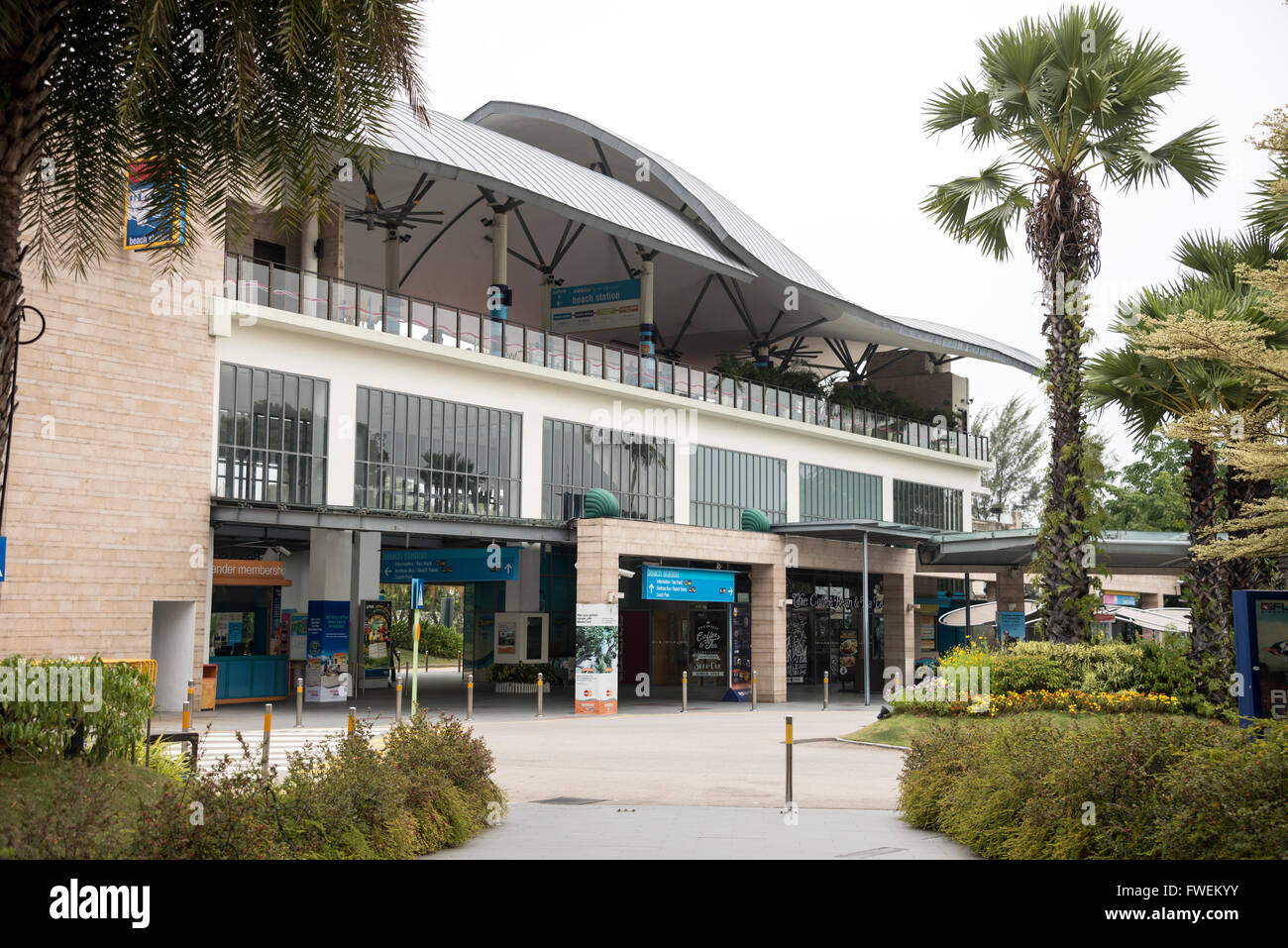 Sentosa island monorail hi-res stock photography and images - Alamy