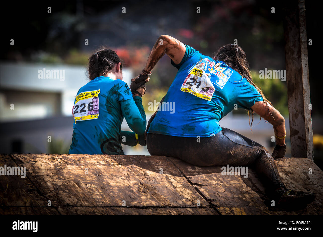 spartan race competition Stock Photo - Alamy