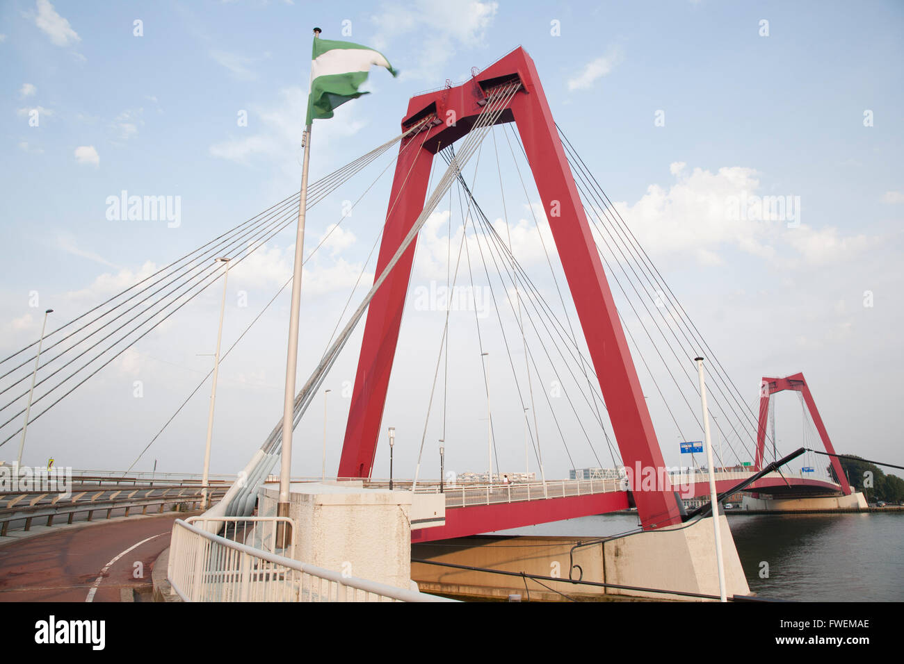 Willemsbrug Bridge in Rotterdam, Holland Stock Photo - Alamy