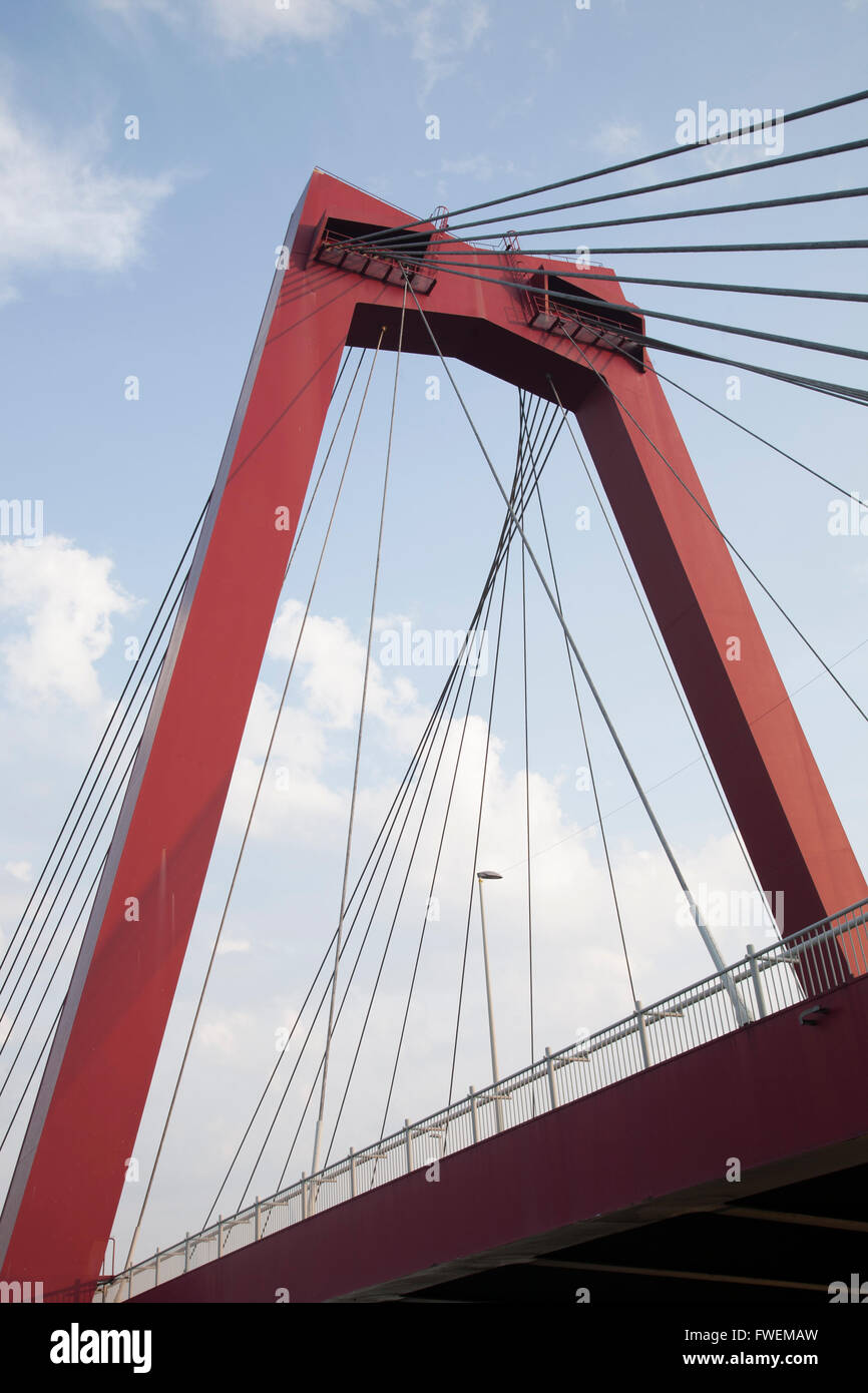 Willemsbrug Bridge in Rotterdam, Holland Stock Photo - Alamy