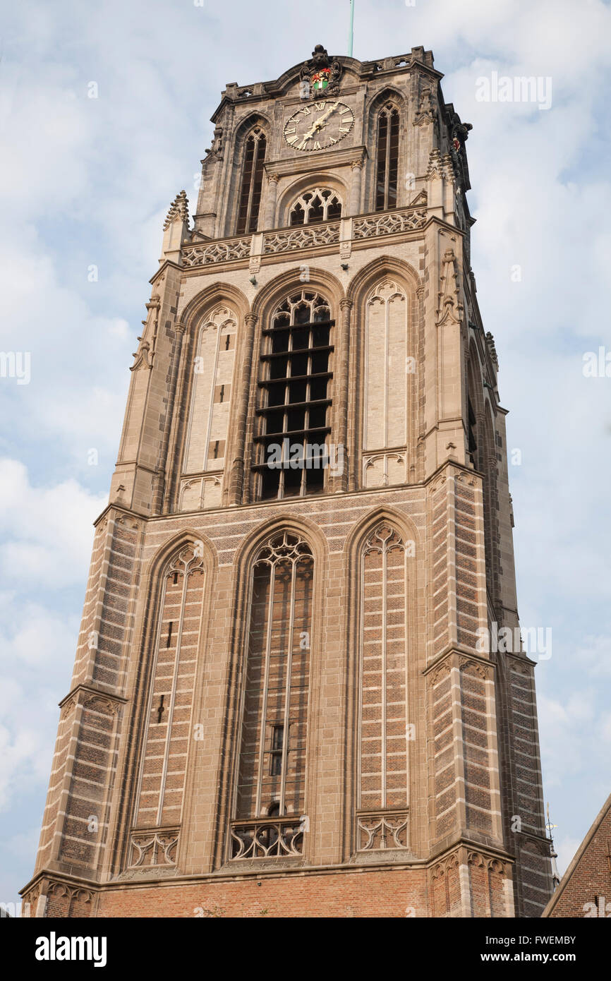 Cathedral Church Tower; Rotterdam; Holland Stock Photo - Alamy