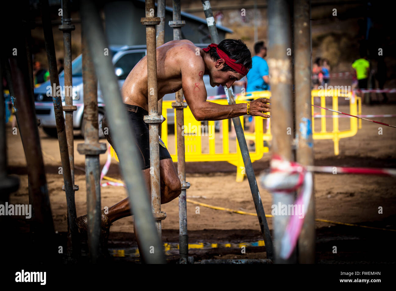 spartan race competition Stock Photo - Alamy