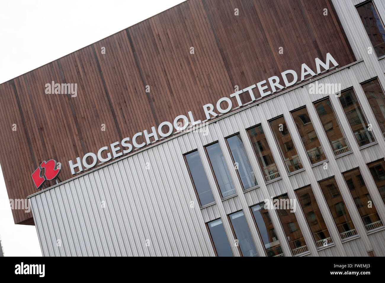 Hogeschool Rotterdam Sign, Holland, Europe Stock Photo - Alamy
