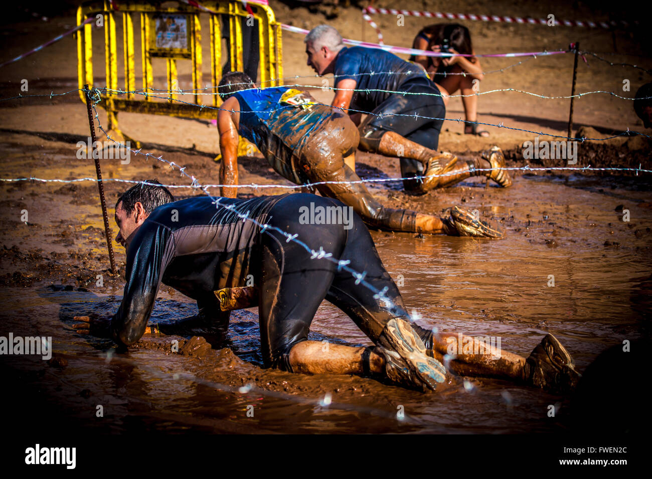 spartan race competition Stock Photo - Alamy