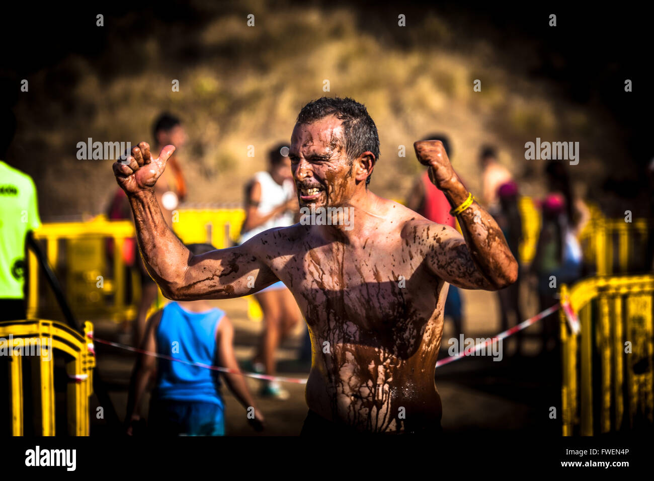 spartan race competition Stock Photo - Alamy