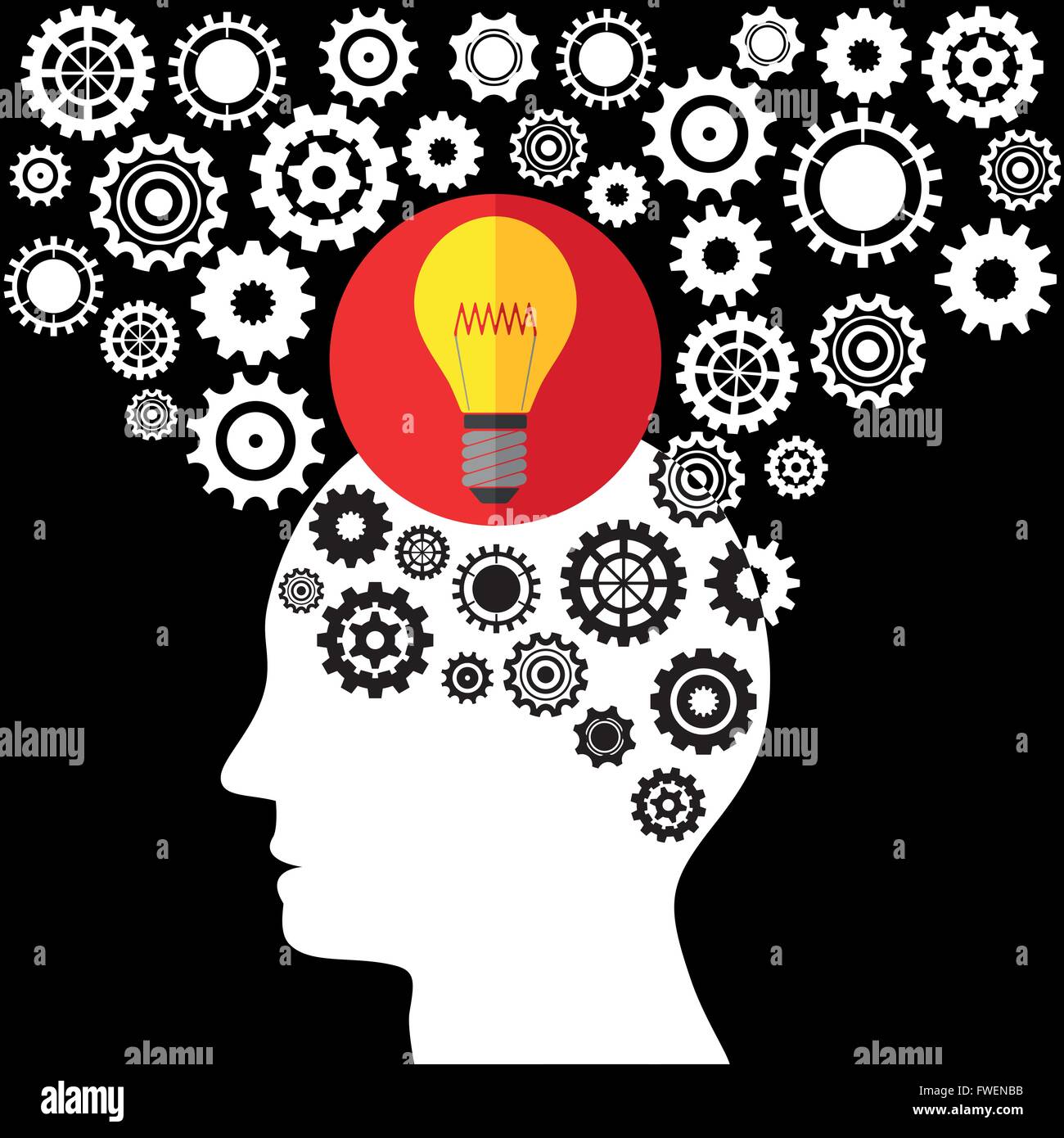 Illustration Vector Graphic Creativity and Ideas for different purpose ...