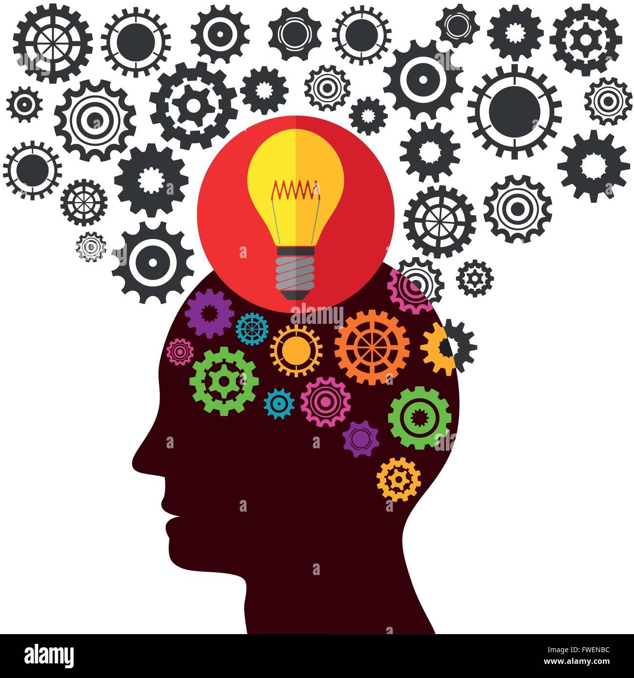 Illustration Vector Graphic Creativity and Ideas for different purpose ...