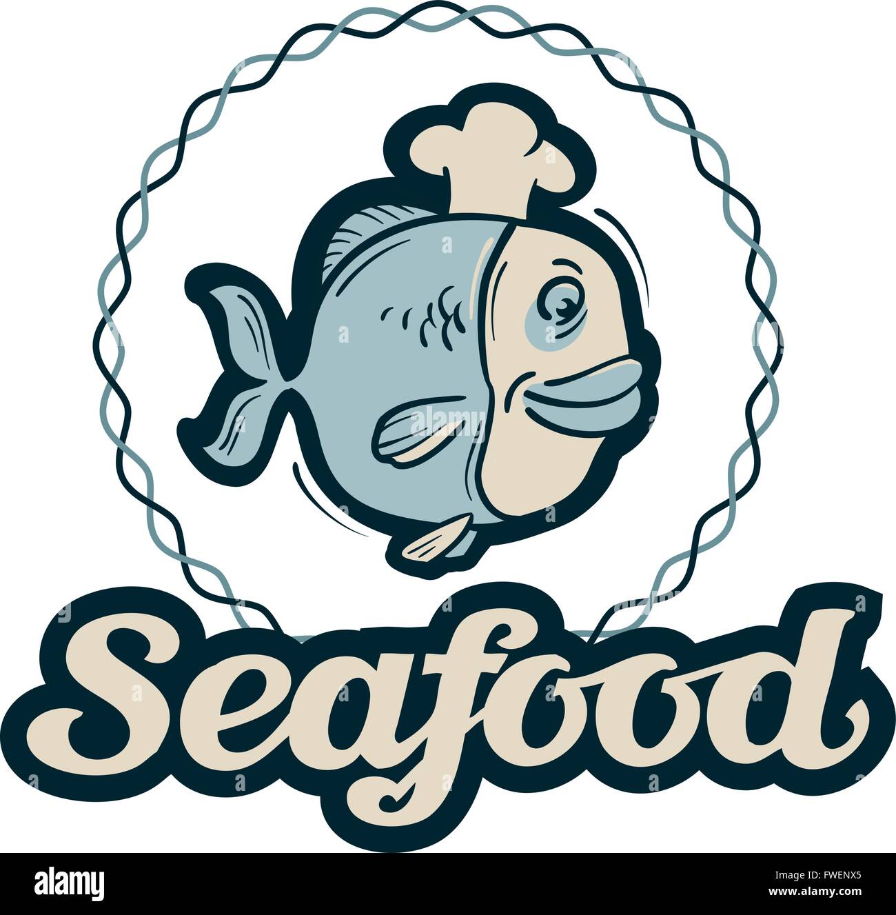 Fishing trade Stock Vector Images - Alamy