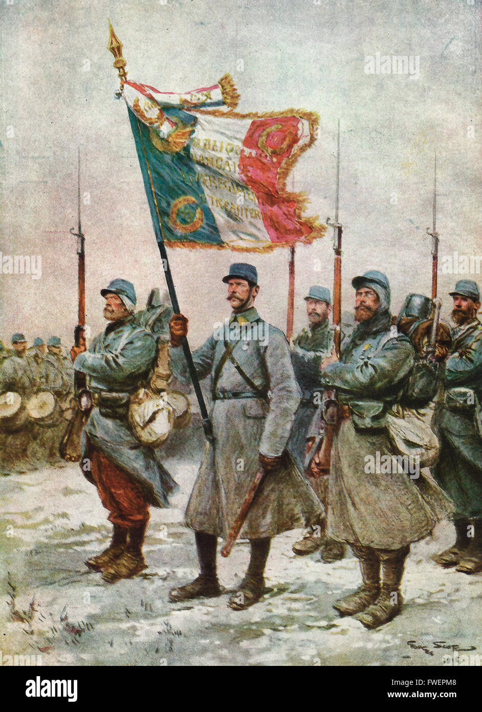 The Spirit of France - World War I Stock Photo - Alamy