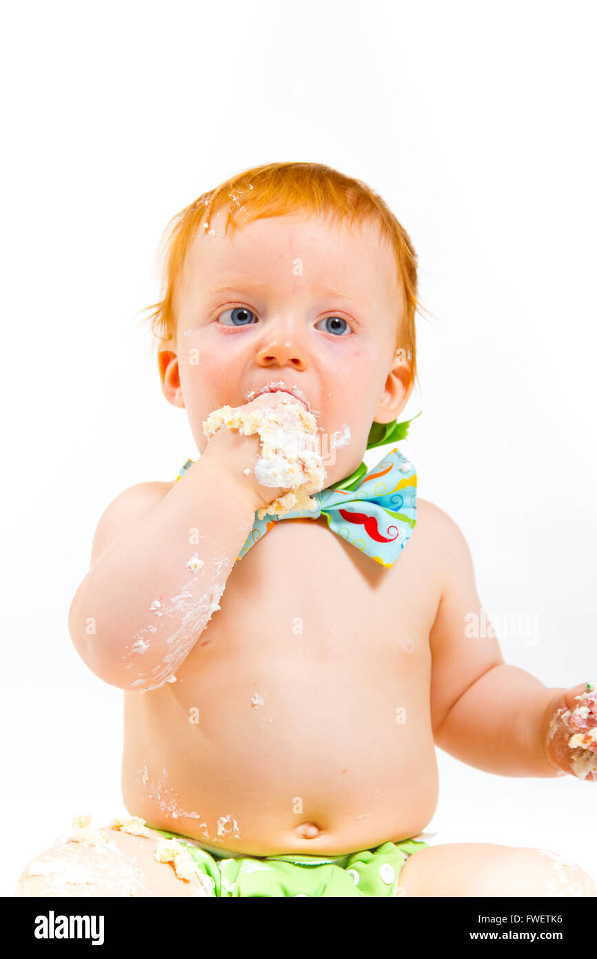 1st birthday cake hi-res stock photography and images - Alamy