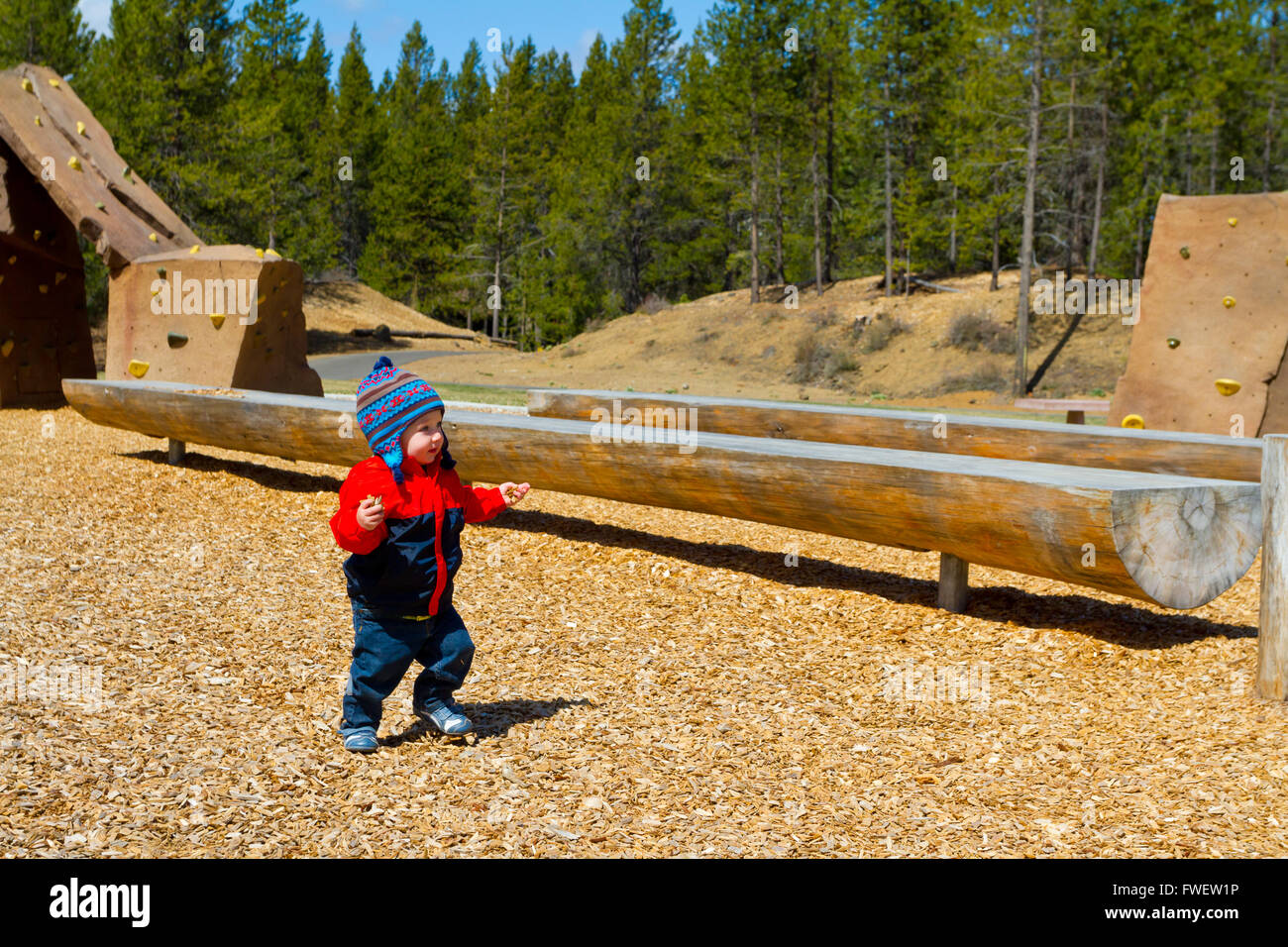 Playground structures hi-res stock photography and images - Alamy