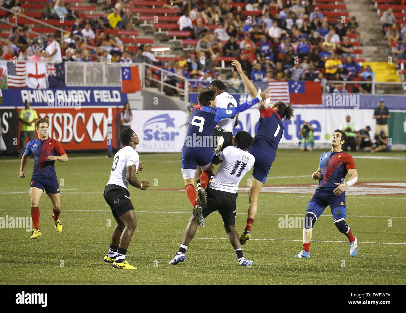 2016 USA Sevens Rugby Tournament at Sam Boyd Stadium Las Vegas ...