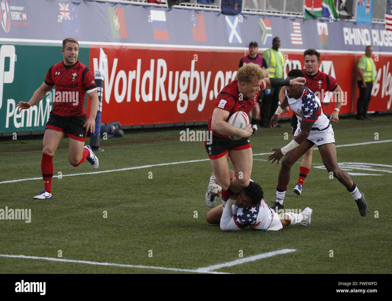 2016 USA Sevens Rugby Tournament at Sam Boyd Stadium Las Vegas ...