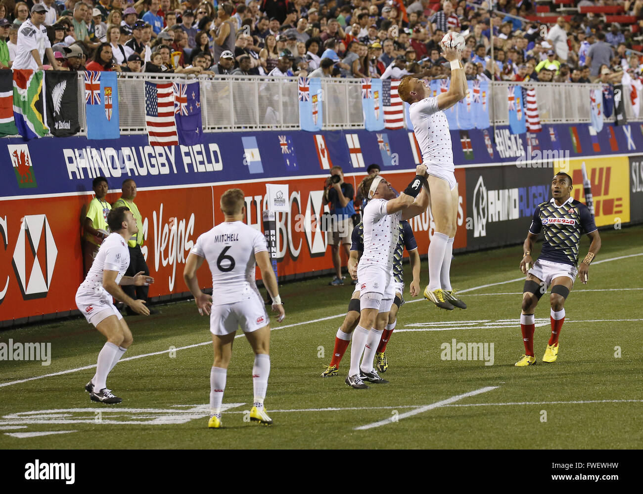 2016 USA Sevens Rugby Tournament at Sam Boyd Stadium Las Vegas ...