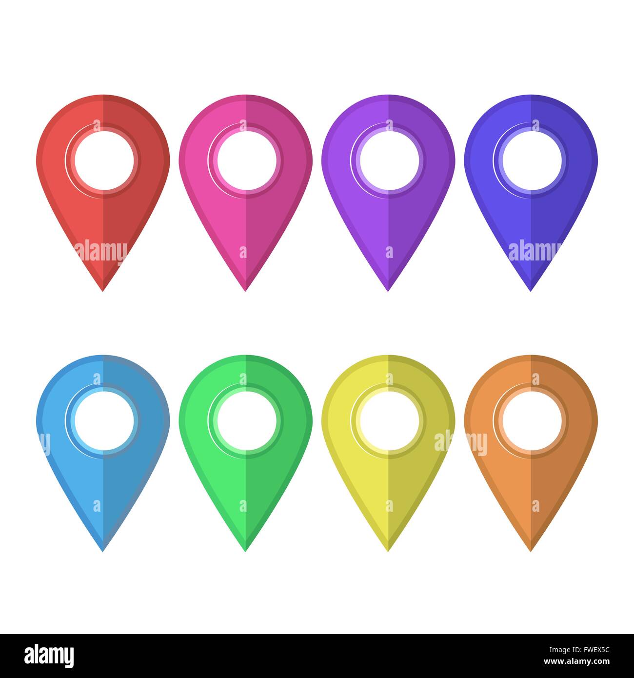 Set of Colorful Markers Stock Vector Image & Art - Alamy