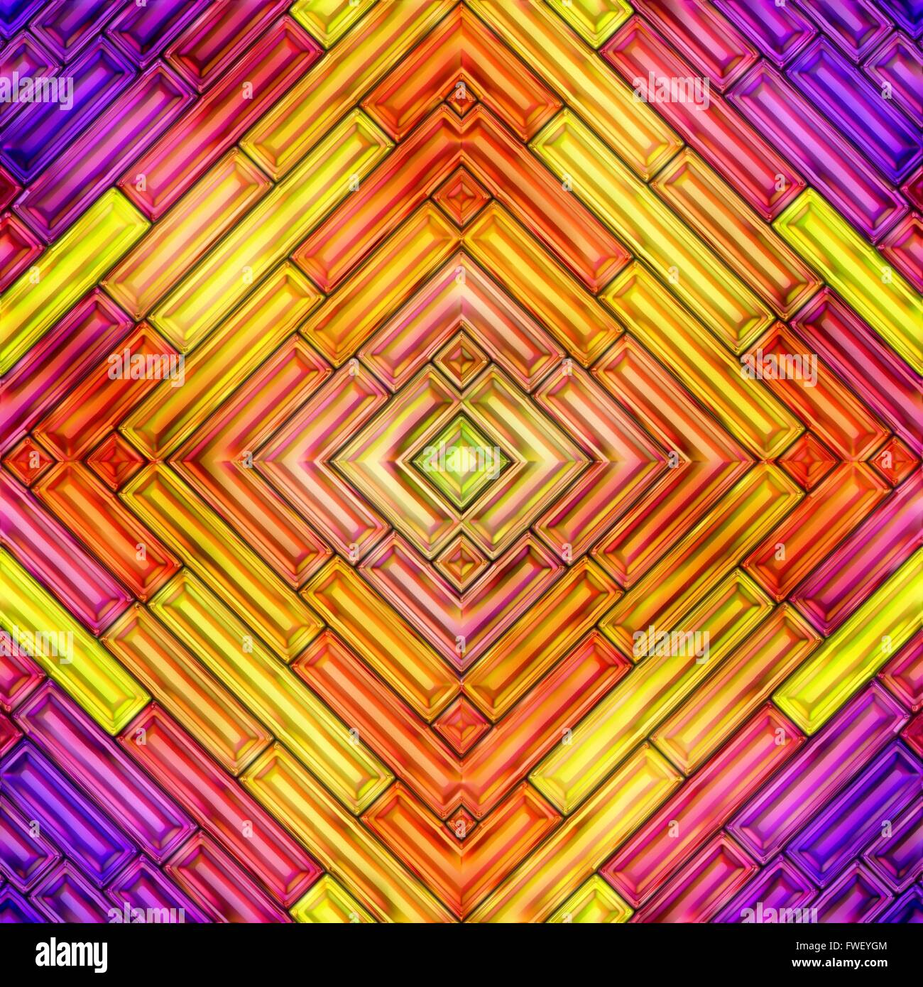 Seamless texture of abstract shiny colorful 3D illustration Stock Photo ...