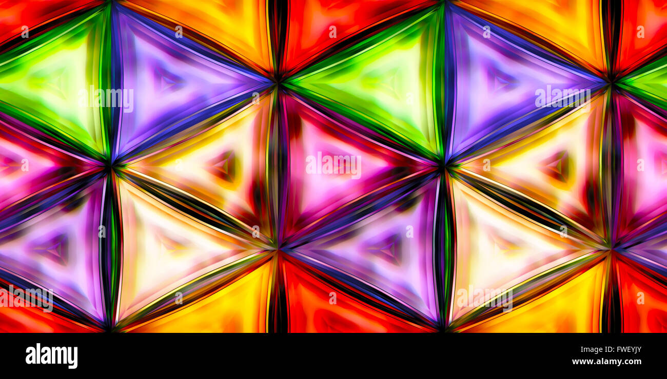 Seamless texture of abstract shiny colorful 3D illustration Stock Photo ...
