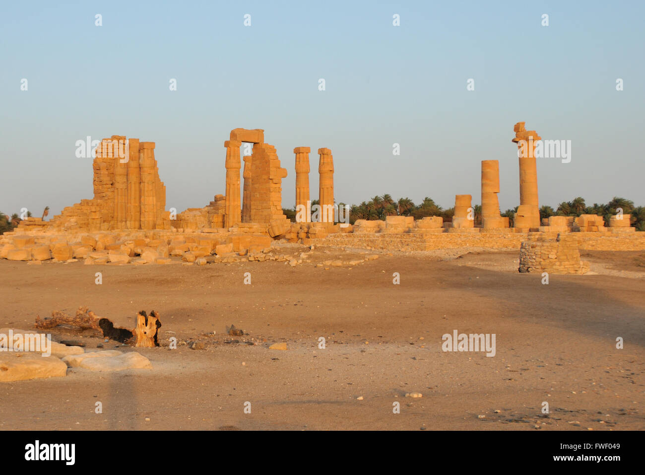 Temple of Soleb Stock Photo - Alamy