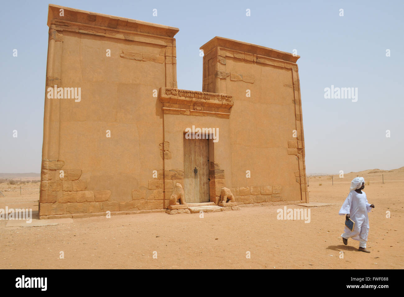 Musawwarat Es-Sufra, Lion Temple Stock Photo - Alamy