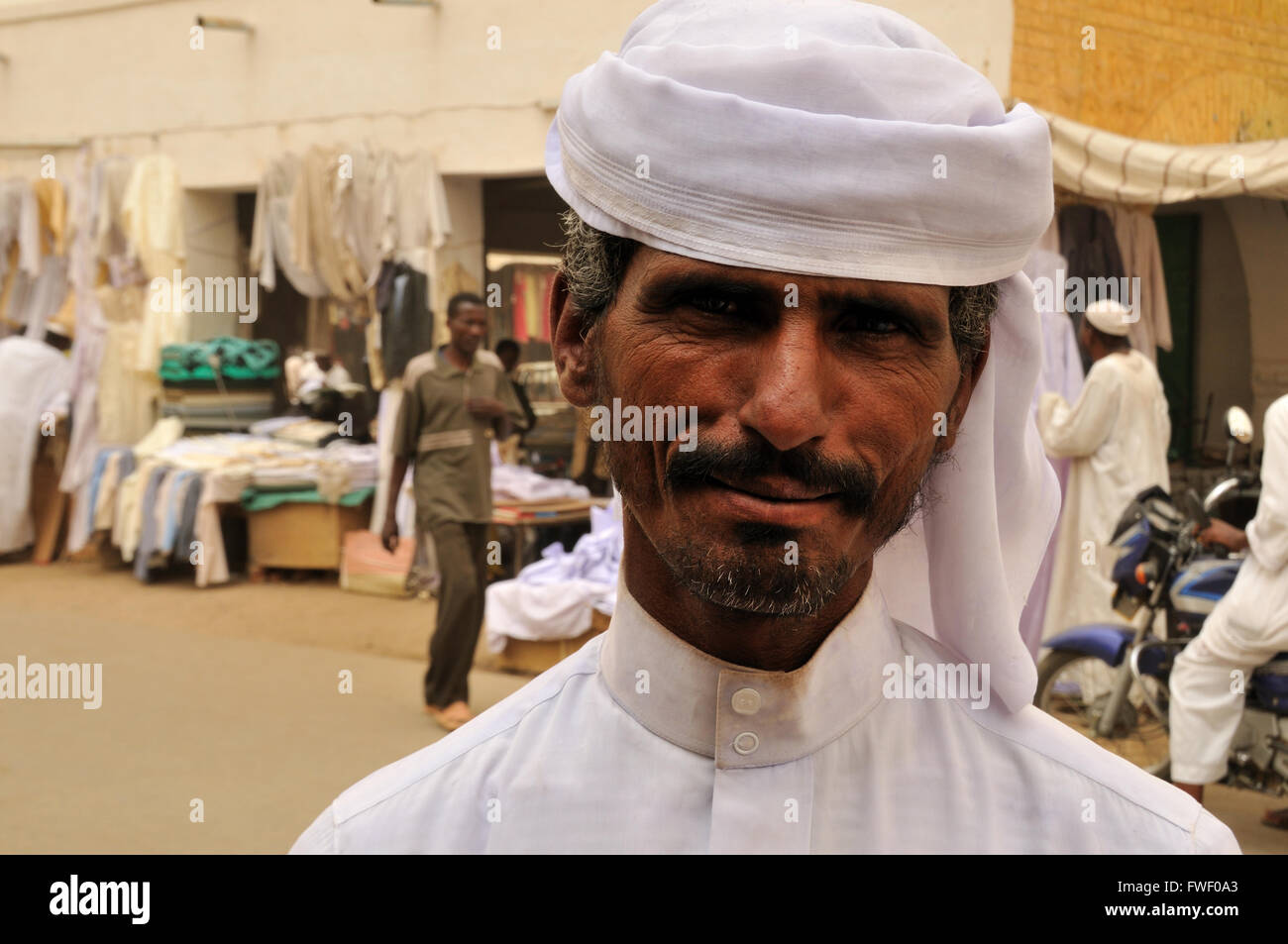 Kassala Souq, Rashaida Man Stock Photo - Alamy