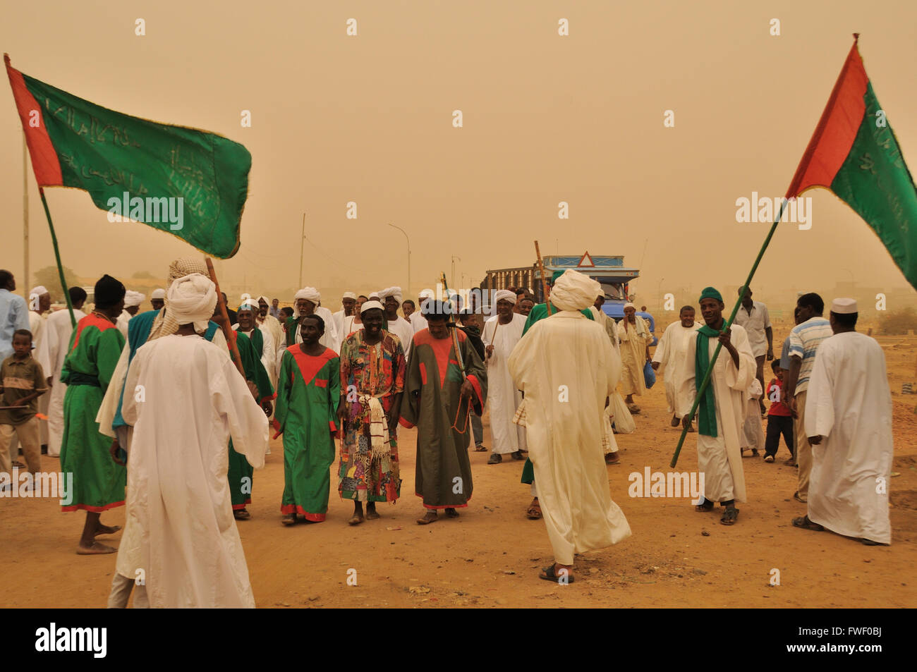 Sheikh Hamed al-Nil Tomb, Dervishes Stock Photo - Alamy