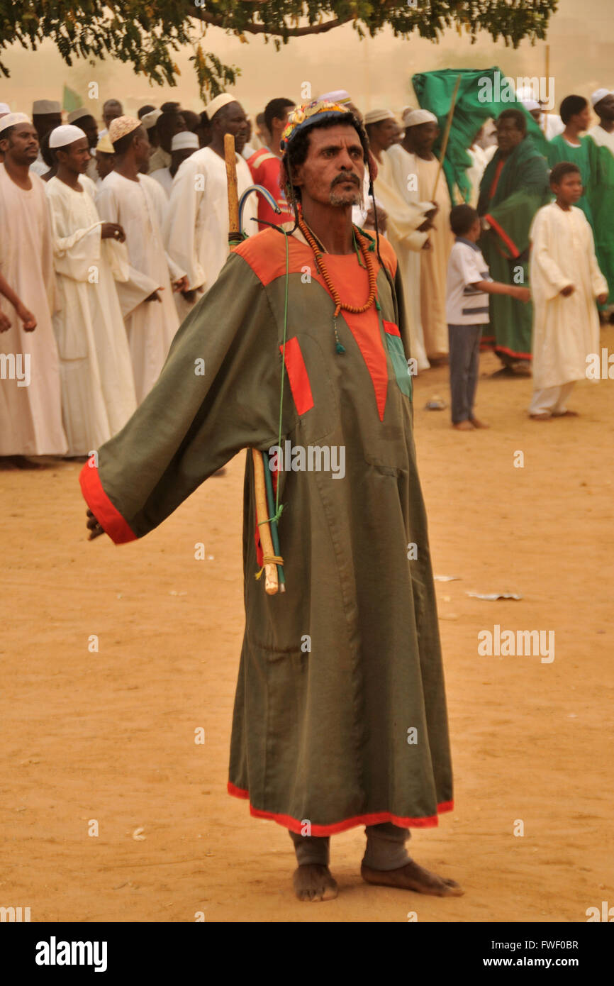 Sheikh Hamed al-Nil Tomb, Dervish Stock Photo - Alamy
