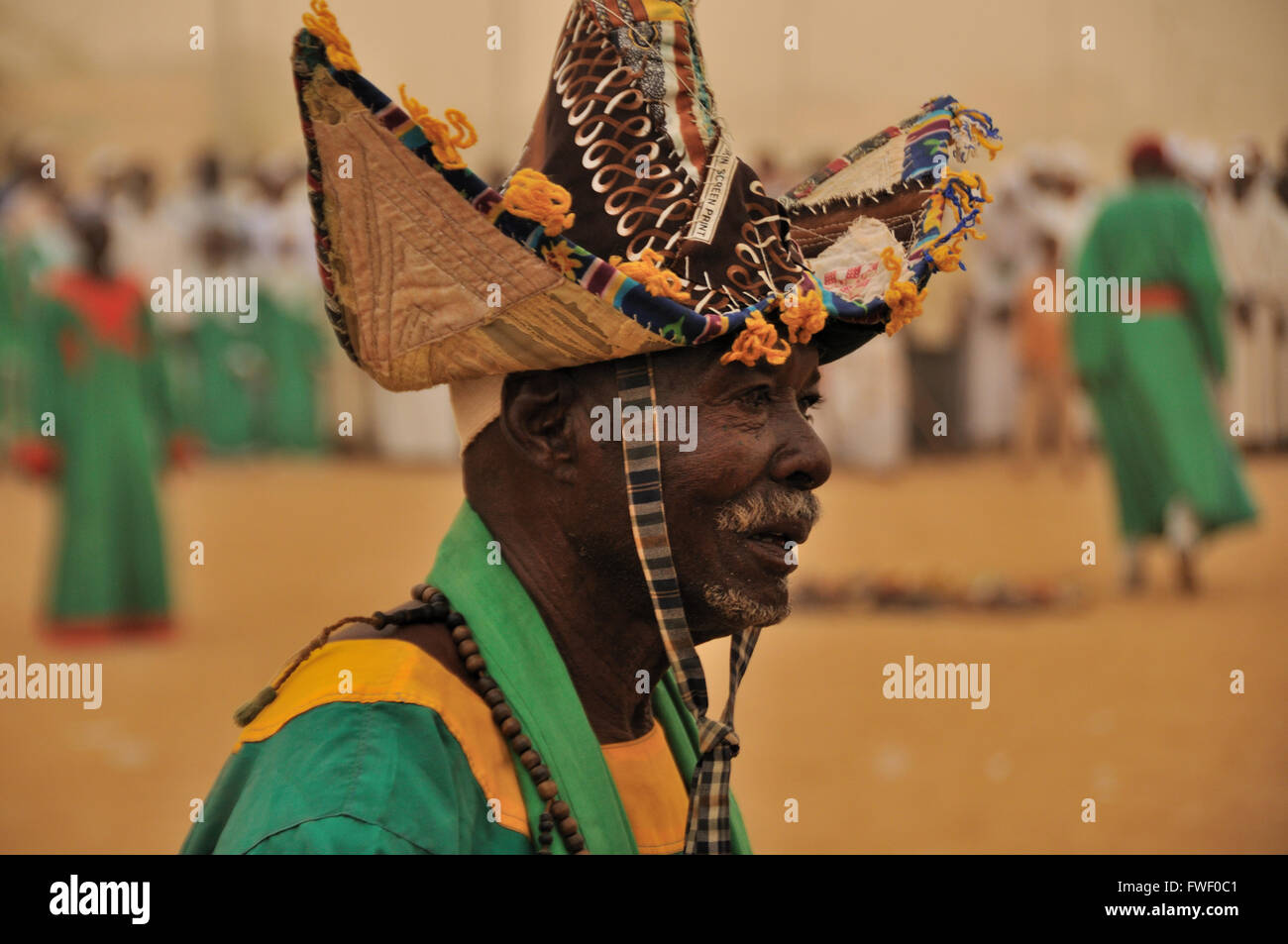 Sheikh Hamed al-Nil Tomb, Dervish Stock Photo - Alamy
