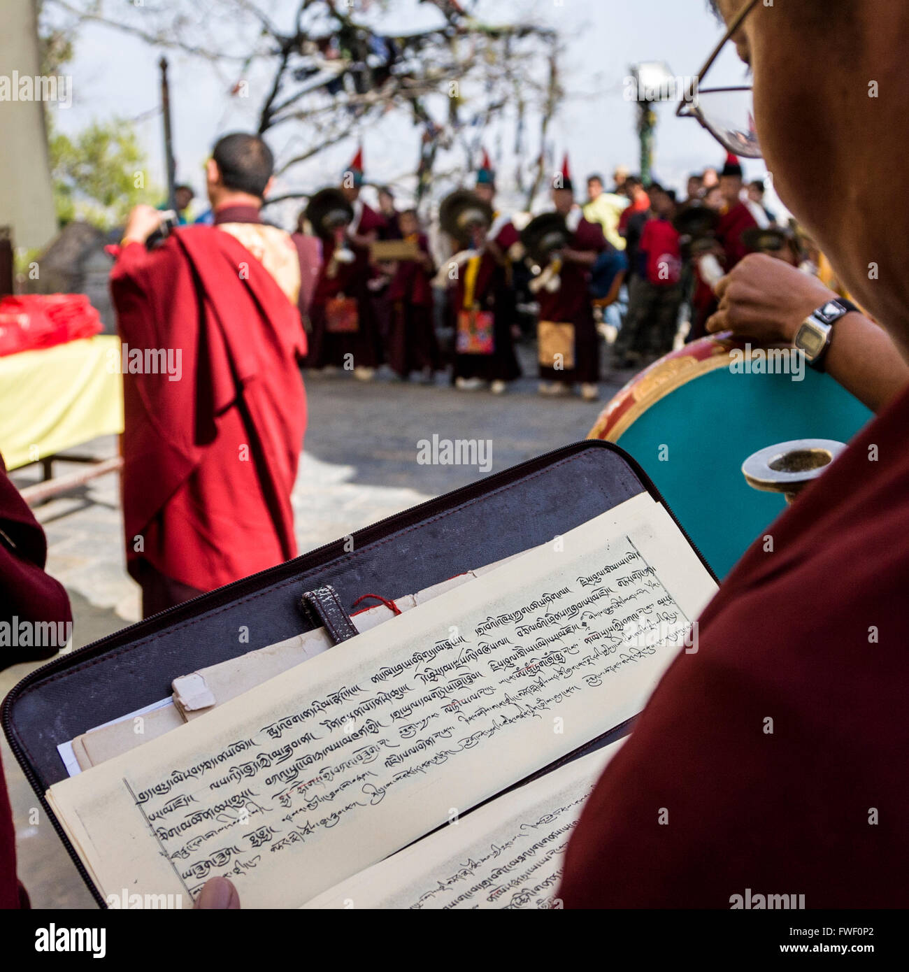 Tibetan script hi-res stock photography and images - Alamy