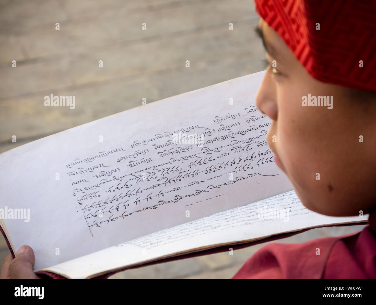 Tibetan alphabet hi-res stock photography and images - Alamy