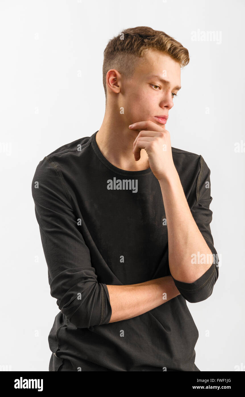 portrait of a teenager Stock Photo - Alamy