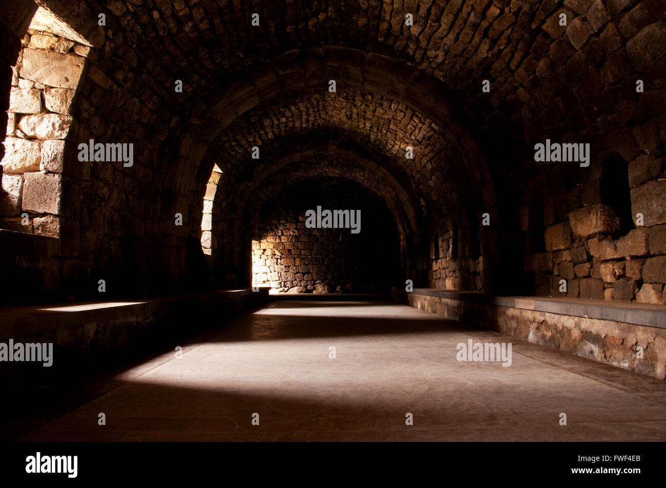 Inside ruined castle hi-res stock photography and images - Alamy